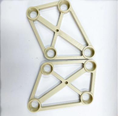 China Customized PEEK Plastic Parts For Medical Holder for sale