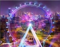 China 168m Amusement Park Ferris Wheel Fairground Big Wheel 750 Passengers ODM for sale