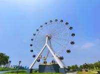 China Customized Herringbone Ferris Big Wheel Fairground Ride For Luna Park 120 Passengers for sale