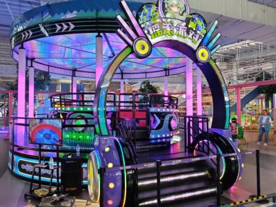 China Outdoor Rhythmic Tagada Fair Ride Disco Turntable 24 Seat For Children for sale