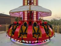 China 30m Reinforced Amusement Park Tower Spinning Jump Tower Weather Resistant for sale