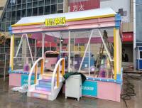 China Automatic Flexible Bouncing Shopping Mall Ride Spray Ball Kiddie Amusement 16 Passenger for sale