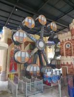 China Indoor Mini Observation Amusement Park Ferris Wheel Ride 12m 15kW for sale