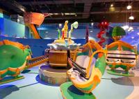 China Customized Kiddie Amusement Rides Jumping Machine 12 Seat for sale