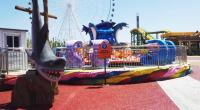 China 220V Shark Island Battle Carnival Kiddie Rides 12 Passenger for sale