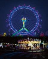 China Big Herringbone Observation Ferris Wheel Theme Park 120 Passengers 39m for sale