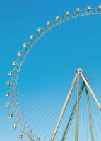 China Truss Theme Amusement Park Ferris Wheel 252 Passengers 90m OEM for sale