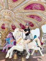 China 52 Seat Crown Amusement Ride Carousel 46W 380V 5RPM for sale