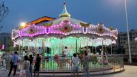 China 36 Seat Amusement Park Kiddie Rides Carousel Central Park Merry Go Round for sale