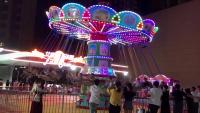 China 24 Seat Swing Kiddie Amusement Rides Merry Go Round Carousel 11.5W for sale