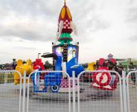 China Robust Steel Adventure World Rides Airplane For Amusement Park 12 Seat 15kW Custom for sale