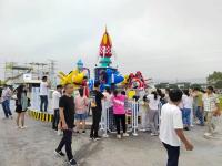China Robust Steel Adventure World Rides Airplane For Amusement Park 12 Seat 15kW Custom for sale
