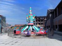 China Intelligent 16 Seat Self Control Amusement Park Airplane Entertainment Facilities for sale