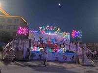 China Dynamic Turntable Tagada Disco Ride Weatherproof 26W 24 Seat for sale