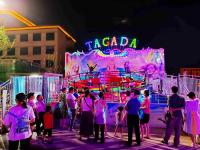 China Dynamic Turntable Tagada Disco Ride Weatherproof 26W 24 Seat for sale