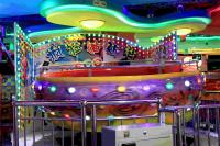 China 12 Seat Mini Disco Tagada Rides Turntable For Family Amusement 380V for sale