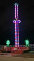 China Personalized Outdoor Fair Kiddie Rides Spinning Drop Tower 25m 93kW for sale