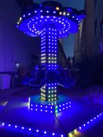 China 380V Kiddie Amusement Rides Mini Spinning Jump Tower 5 Passengers for sale