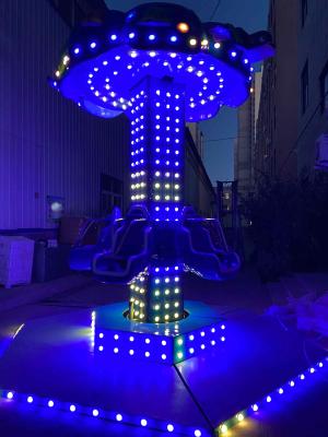 China 380V Kiddie Amusement Rides Mini Spinning Jump Tower 5 Passengers for sale