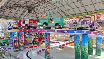 China 30 Seat Kiddie Roller Coaster Ride 15kW 380V Entertainment Equipment for sale