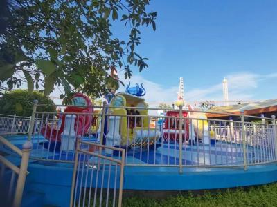 China Crazy Jellyfish Fair Teacup Amusement Ride 18 Seat 10rpm 45KW Weather Resistant for sale