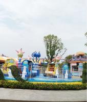 China Crazy Jellyfish Fair Teacup Amusement Ride 18 Seat 10rpm 45KW Weather Resistant for sale