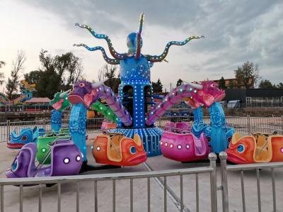 China OEM Theme Park Ride Fairground Big Octopus Ride 30 Seat Weather Resistant for sale