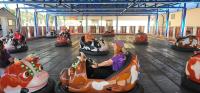 China Ground Grid Bumper Car with Custom LED Lighting for sale