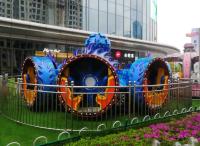 China Amusement Ride Carousel 16 Seat Wandering Earth Themed Family Thrill Ride with Multi Axis Rotation Cabin Rolling and Flipping Movements for sale