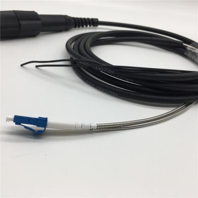 China LSZH Jacket CPRI Fiber Cable Waterproof With PDLC DLC FTTA Connector for sale