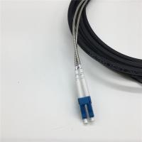 China PDLC-DLC CPRI Fiber Cable LC Duplex Armoured SM Waterproof 7.0 Mm fiber optic jumper for sale