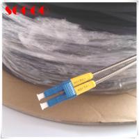 China Outdoor Duplex Fiber Opitc Patch Cord PDLC-DLC Waterproof Single Mode for sale