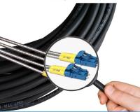 China Armoured Branch Outdoor CPRI Fiber Cable GYFJH 7.0mm 2 Cores LSZH G657A2 for sale