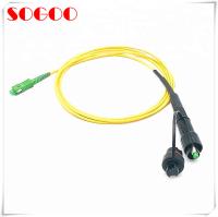 China Waterproof SC/APC- MINI SC/APC Fiber Optic Connectors Outdoor FTTA Patch Cord 5.0 Mm Wire Diameter for sale
