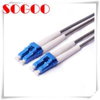 China DLC / PDLC Outdoor Fiber Patch Cord , Optical Fiber Patch Cord With PDLC Connector for sale