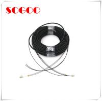 China Outdoor 5G Telecom CPRI Armored Fiber Optic CPRI Duplex Patch Cords for sale