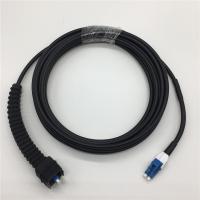 China LC DX 50m CPRI Fiber Cable Optical Cable Assembly Nokia Patch Cord Compatible NSN boot for sale