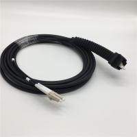 China NSN Boot Compatible Nokia Armor jumper LC LC Armored Fiber Optic Cable for sale
