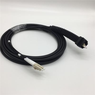China NSN Boot Compatible Nokia Armor jumper LC LC Armored Fiber Optic Cable for sale