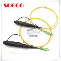 China Optitap Waterproof Optitap Mini SC Reinforced Connector FTTA Patch Cord Compatible with Corning 5mm for sale