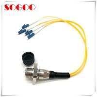 China ODC Connector Socket Female Fiber Optic Cable , Indoor Fiber Optic Cable Customized Length for sale