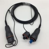 China Fullaxs-LC Outdoor Armoured Fibre Optic Cable IP67 Waterproof Fiber Patch Cord for sale