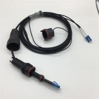 China Fullaxs-LC Outdoor Armoured Fibre Optic Cable IP67 Waterproof Fiber Patch Cord for sale