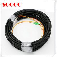 China 5G Waterproof Fiber Optic Cable With SC UPC Connector With Good Stability for sale