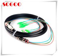 China 5G Waterproof Fiber Optic Cable With SC UPC Connector With Good Stability for sale