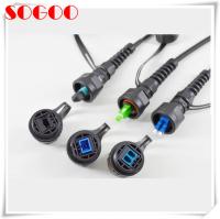 China IP67 Rated MPO MTP Ruggedized Fiber Optic Cable Armored Structure For 4G / 5G for sale