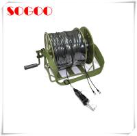 China Portable Telecom Outdoor Fiber Patch Cable Military Retractable Tactical Optical Cable Reel for sale