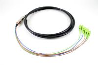 China 4 6 8 12 24 36 Core Outdoor Waterproof Armoured Fiber Optic Pigtail Patch Cord for sale
