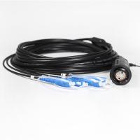 China Tactical waterproof fiber cable Hermaphroditic Interconnection Expanded Beam Connector HXB13 for sale