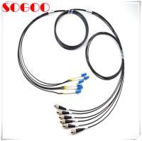 China G657A1 Multimode Armored Outdoor Fiber Patch Cable 4 6 8 12 Core High Tensile for sale